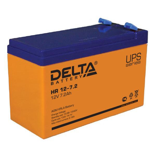 Аккумулятор для ИБП Delta HR 12-7.2