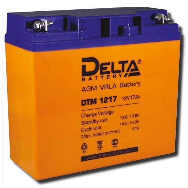 Аккумуляторная батарея DELTA DTM 1217