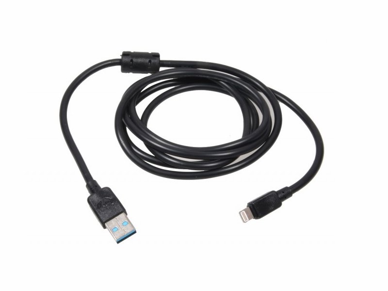 Кабель USB - Lightning MD818ZM/A (черный, 100 см)