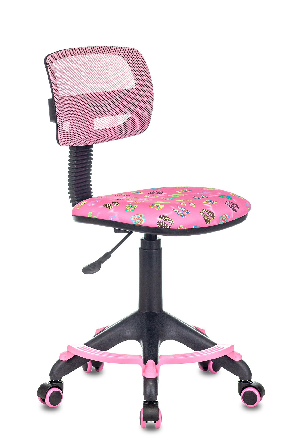 Кресло детское Бюрократ розовое CH-299-F/PK/FLIPFLO