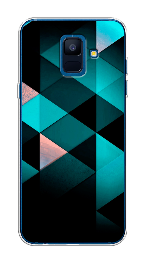 Чехол Awog  на Samsung Galaxy A6 "Геометрия 16"