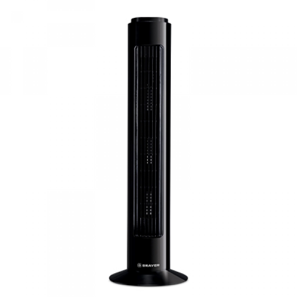 Вентилятор колонный, напольный Brayer BR4952BK черный