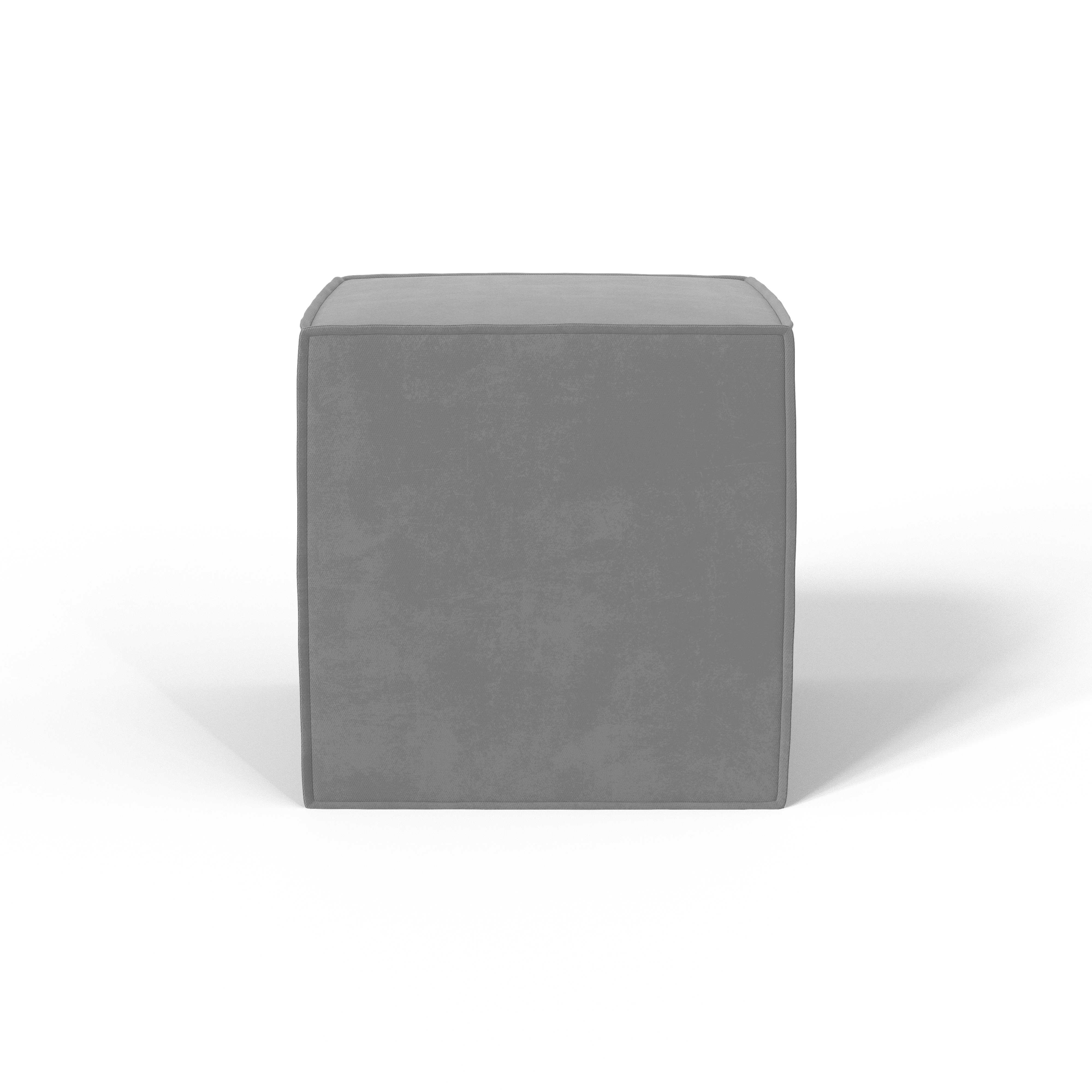 Пуф SALON TRON Куб 40х40, серый