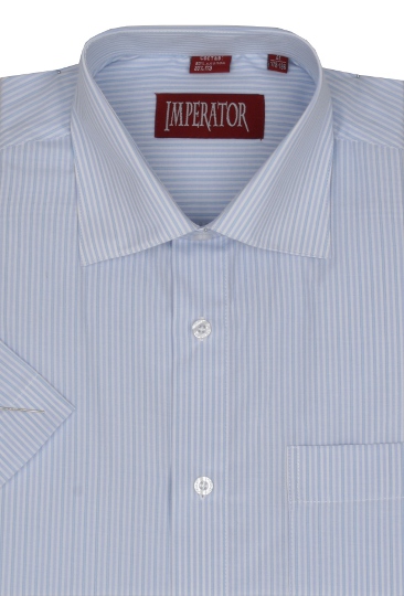 Рубашка мужская Imperator Alex83-K голубая 43/178-186