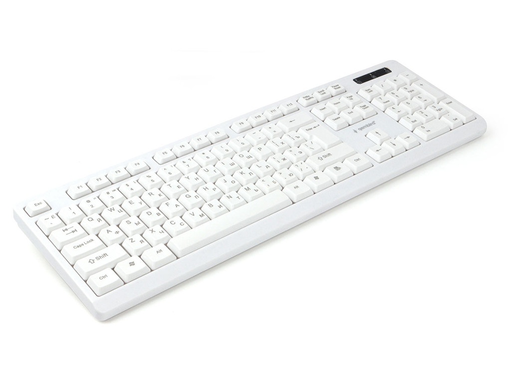 Проводная клавиатура Gembird KB-8355U White