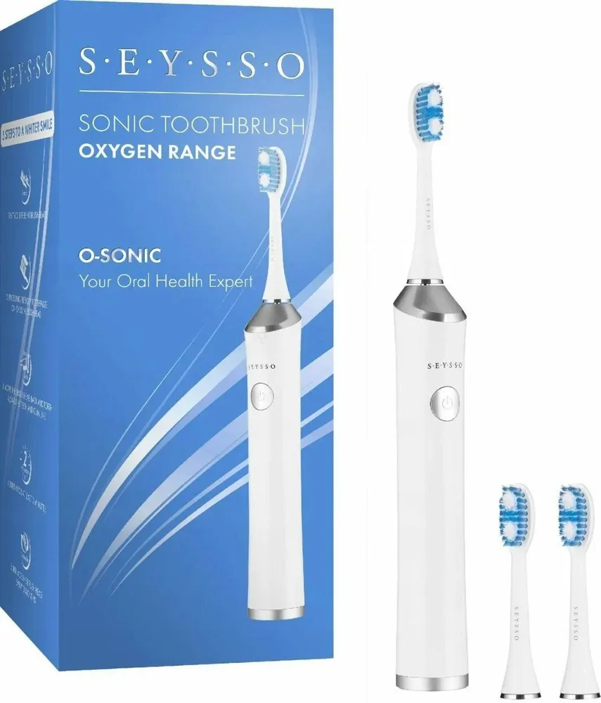 Электрическая зубная щетка SEYSSO Oxygen O-Sonic белый