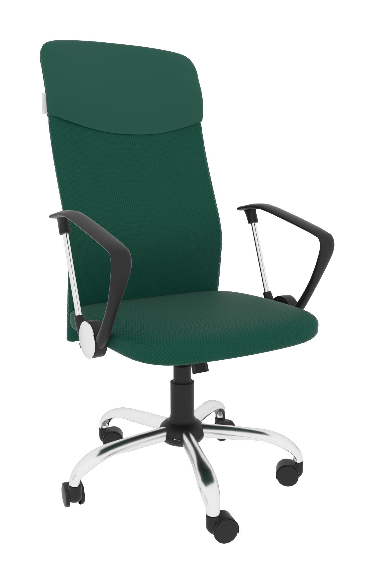 Офисное кресло Экспресс офис Leo A chrome зеленый
