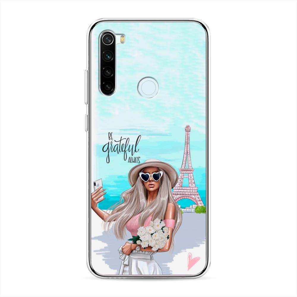 Чехол на Xiaomi Redmi Note 8T "Селфи Париж"