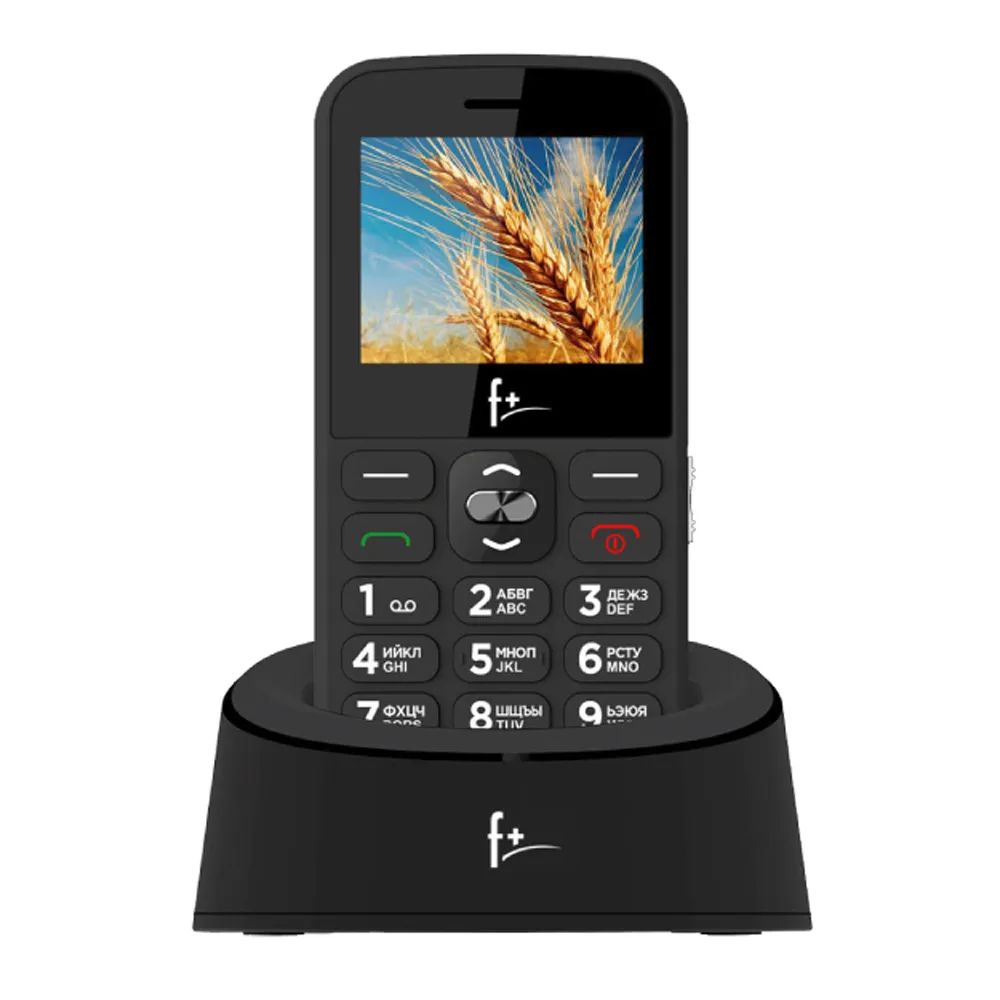 Мобильный телефон F+ Ezzy 5C Black черный (411695)