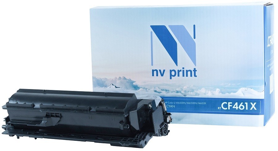Картридж для лазерного принтера NV Print NV-CF461XC, Blue, совместимый