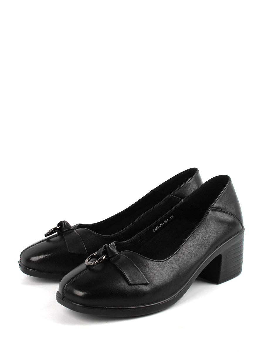 Туфли женские BERTEN 21R3-20-101 черные 37 RU