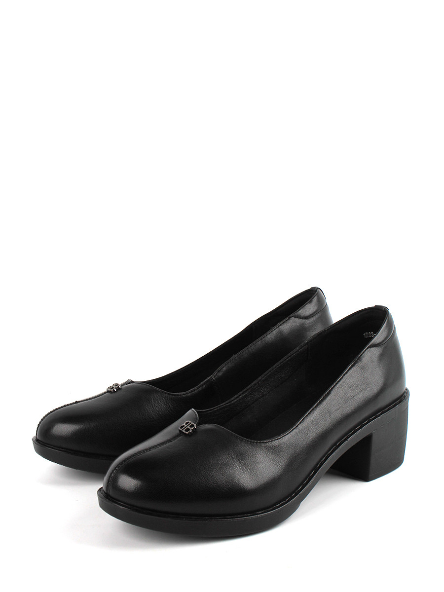 Туфли женские BERTEN 1 R03-12-101 черные 38 RU