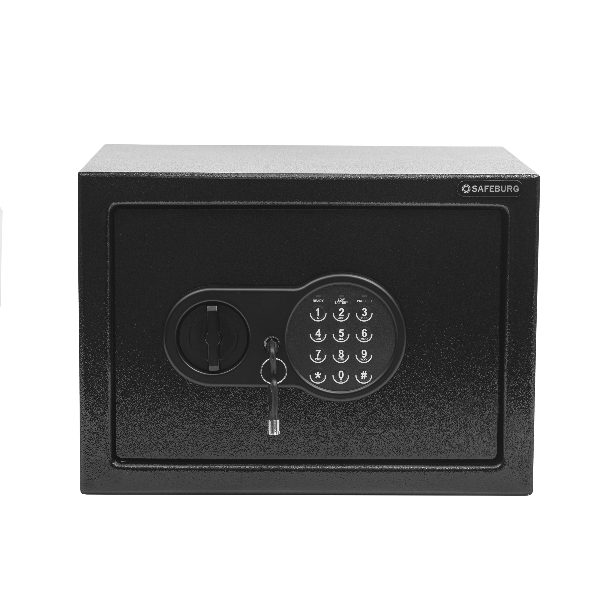 Сейф SAFEBURG SB-250 BLACK, сейф для денег и документов с электронным кодовым замком