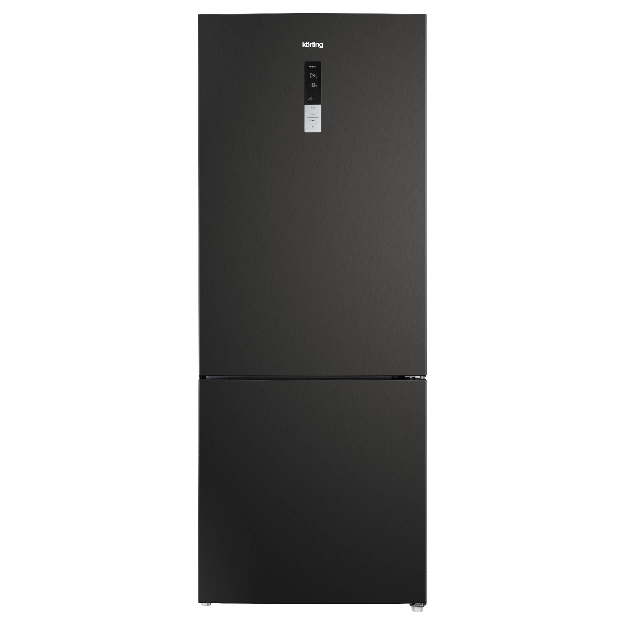 Холодильник Korting KNFC 72337 XN черный