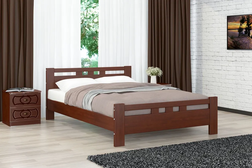 Двуспальная кровать, 160х200 см, Bravo Мебель