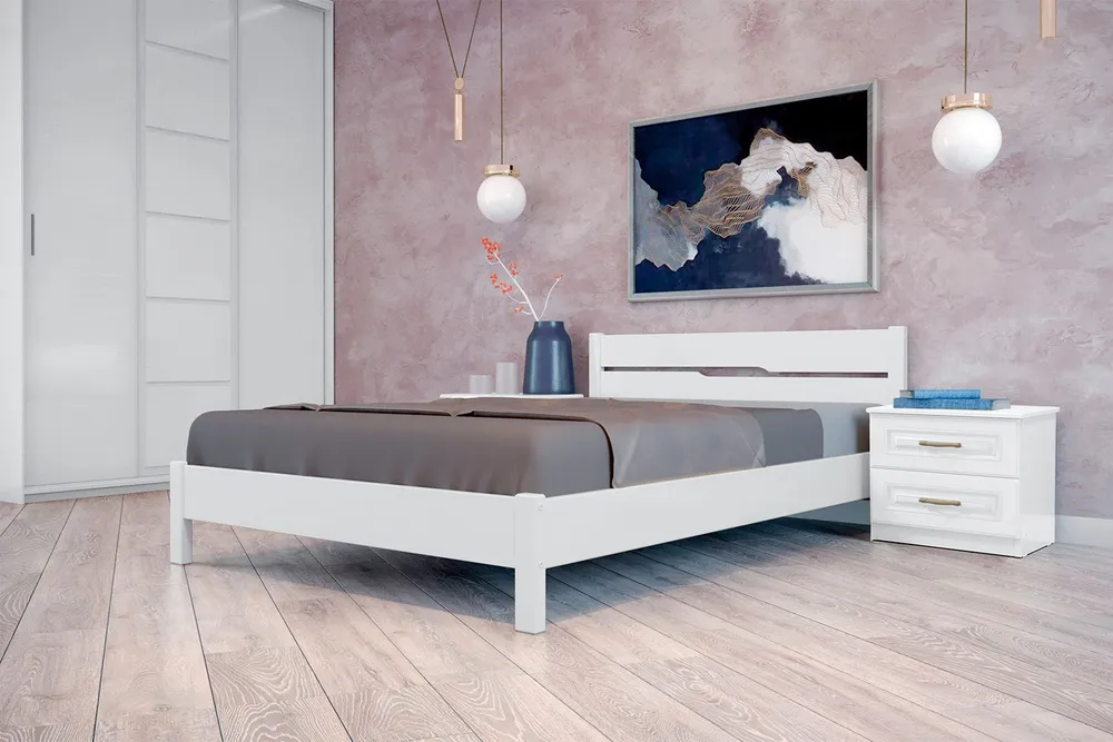 Двуспальная кровать, 120х200 см, Bravo Мебель