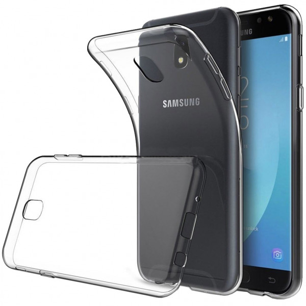 TPU чехол Epik Clear Case для Samsung J330 Galaxy J3 (2017) (Прозрачный)