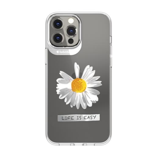 Чехол-накладка SwitchEasy Artist на заднюю сторону iPhone 13 Pro Max. Дизайн: Daisy