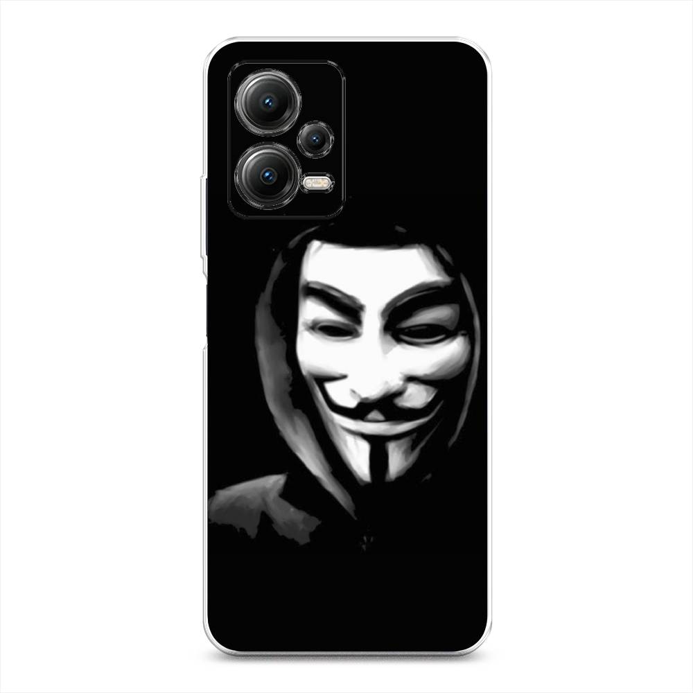 Чехол Awog на Poco X5 5G "Анонимус"