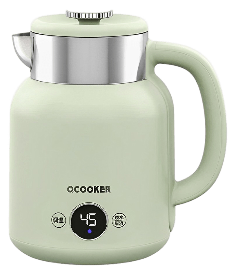 Чайник электрический Qcooker Green RU CR-SH1501 1.5 л зеленый