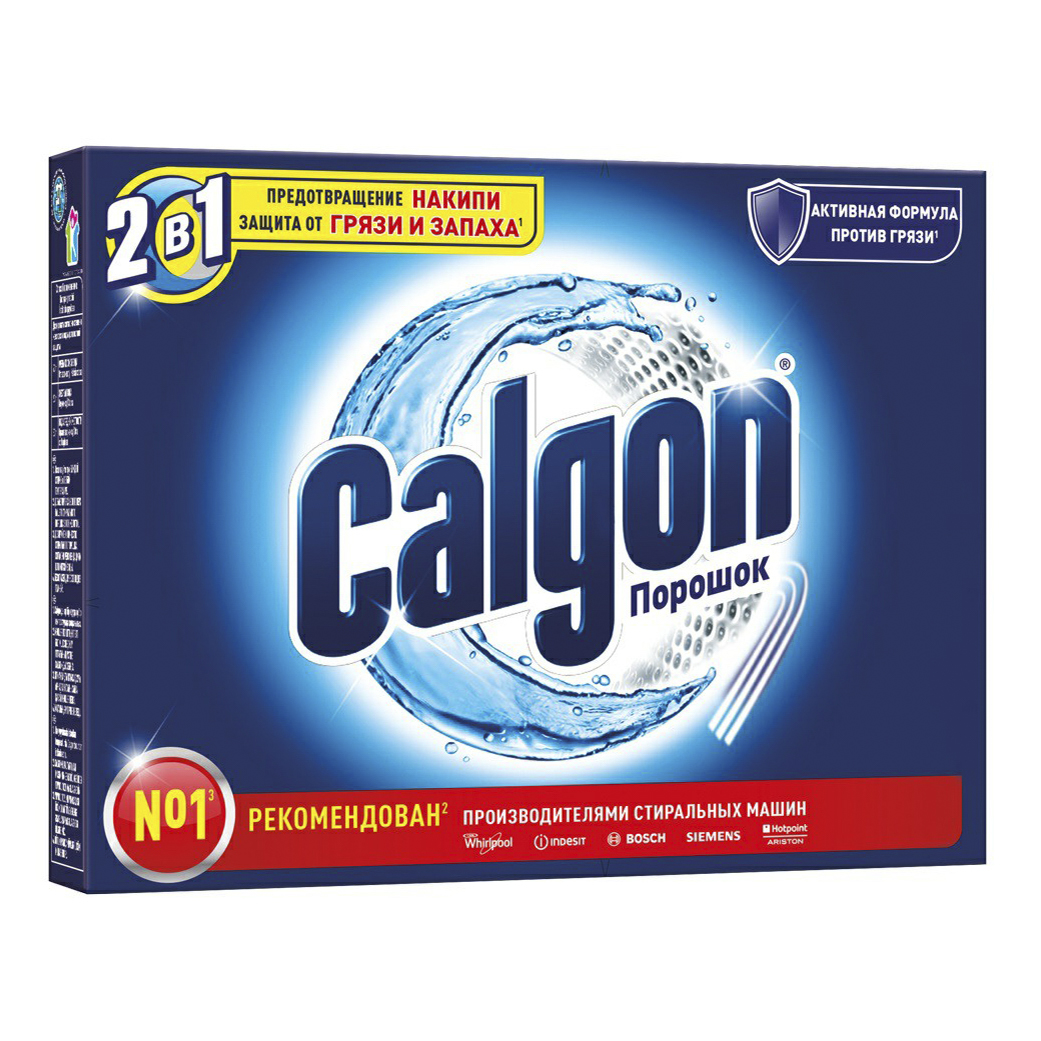 Порошок Calgon 2в1 для стиральных машин, для смягчения воды, 550 г