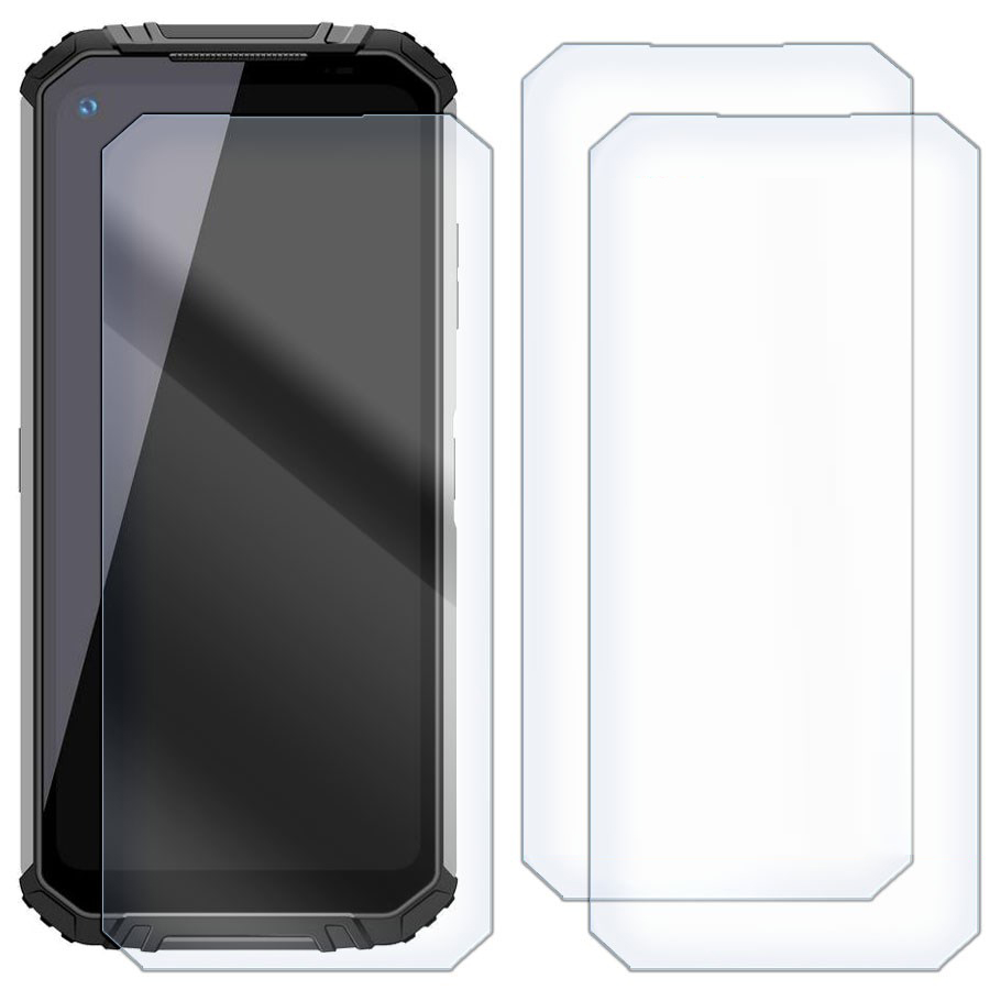 Комплект из 3-x защитных гибридных стекол для Oukitel WP17