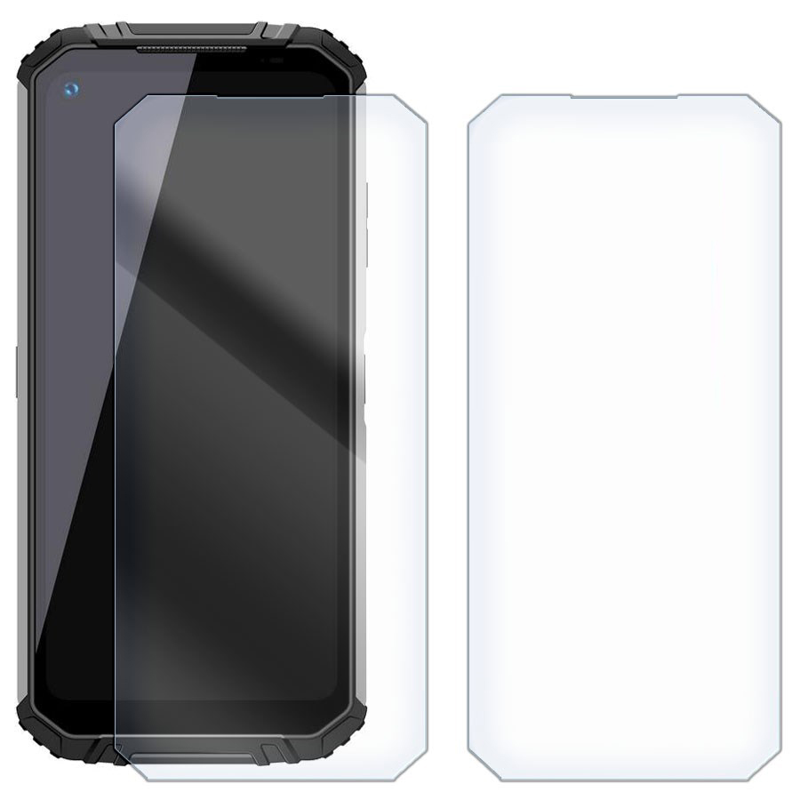 Комплект из 2-x защитных гибридных стекол для Oukitel WP17