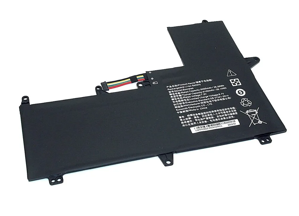 Аккумуляторная батарея для ноутбука Lenovo Xiaoxin Air 12 5B10L54987 7.6V 5000mAh