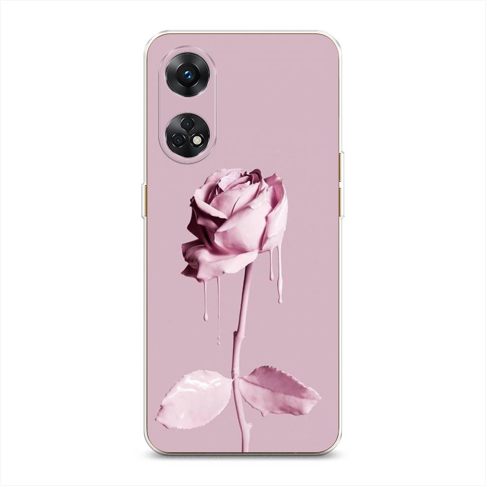 Чехол Awog на Oppo Reno 8T 4G "Роза в краске"
