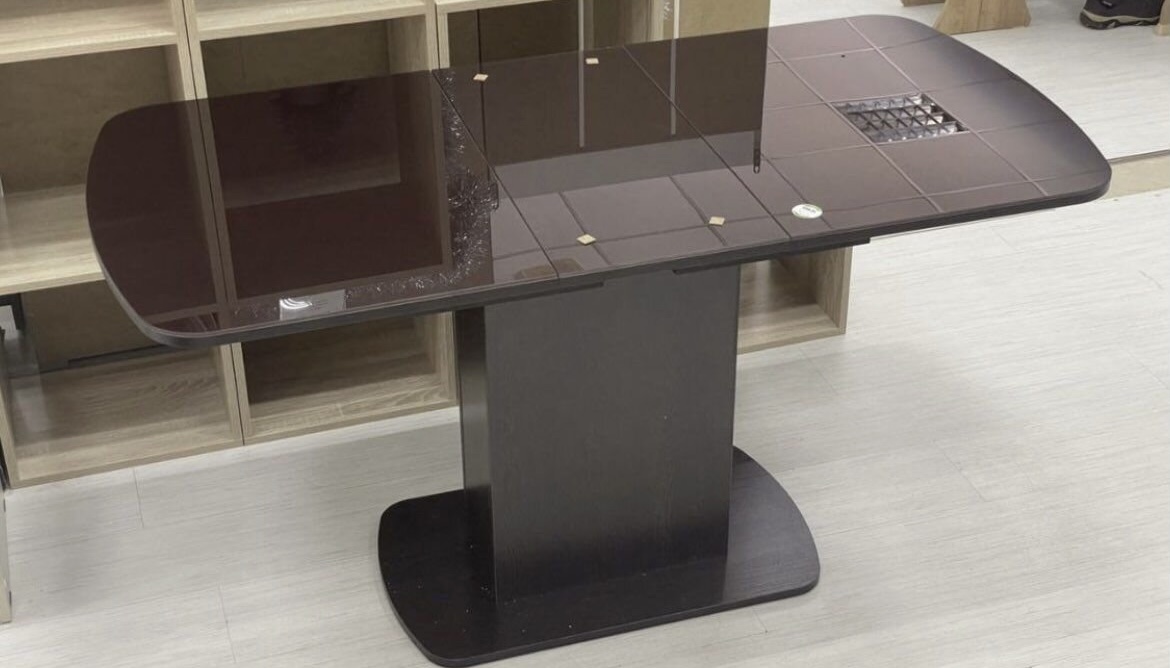Обеденный стол МеккоДляДома Соренто-2 коричневый 00-976524245