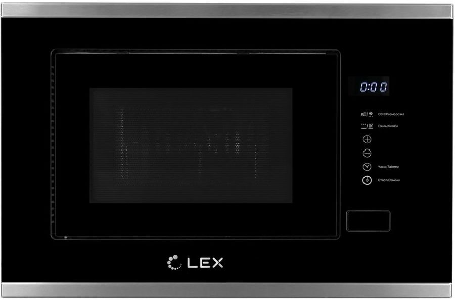 Встраиваемая микроволновая печь Lex Bimo 20.01 Inox Black