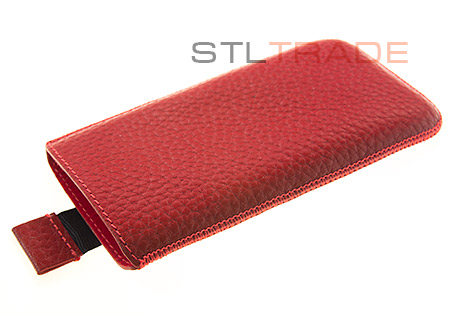 Чехол с язычком (Flotar) для Sony Xperia J красный