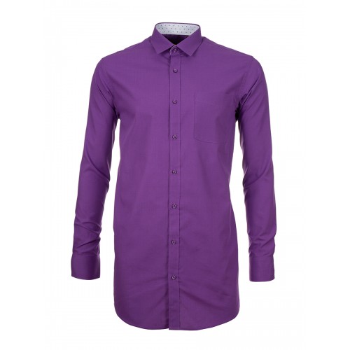 Рубашка мужская Imperator Amaranth фиолетовая 42/170-178