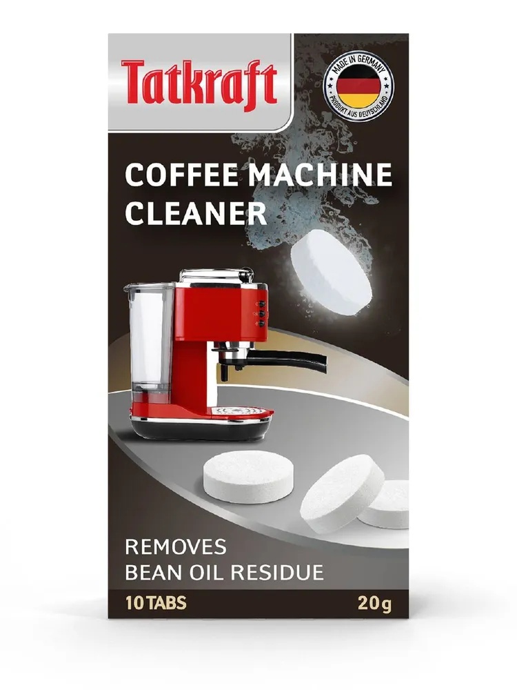 Таблетки для кофемашин от кофейных масел с активным кислородом, Tatkraft