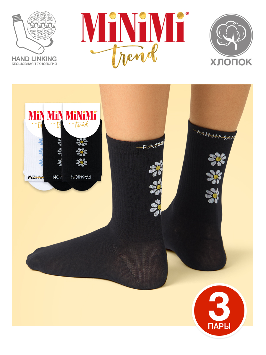 Комплект носков женских Minimi MINI TREND 4215 разноцветных 39-41