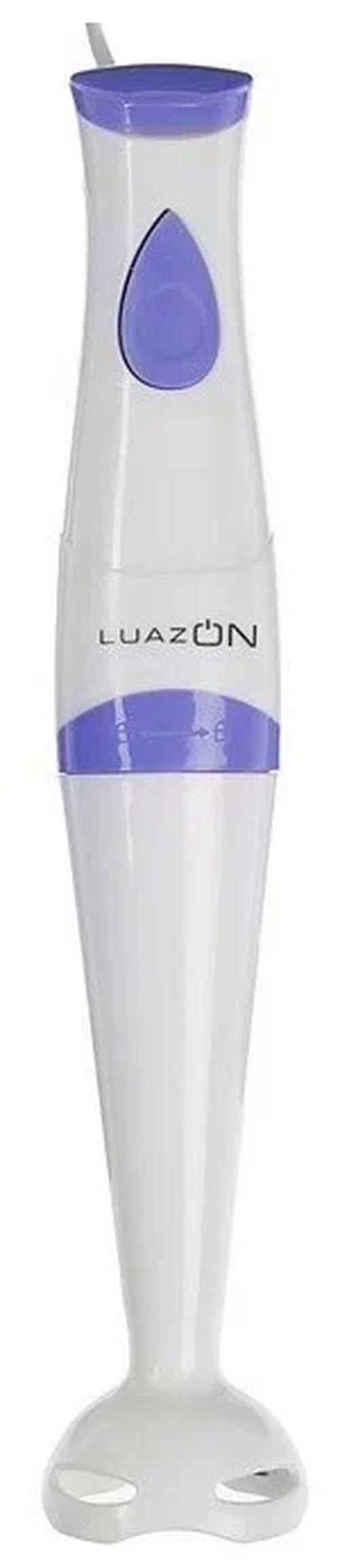 Погружной блендер Luazon Home LBR-23 белый; фиолетовый