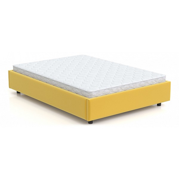 Кровать двуспальная ARSKO SleepBox желтый Grace 18