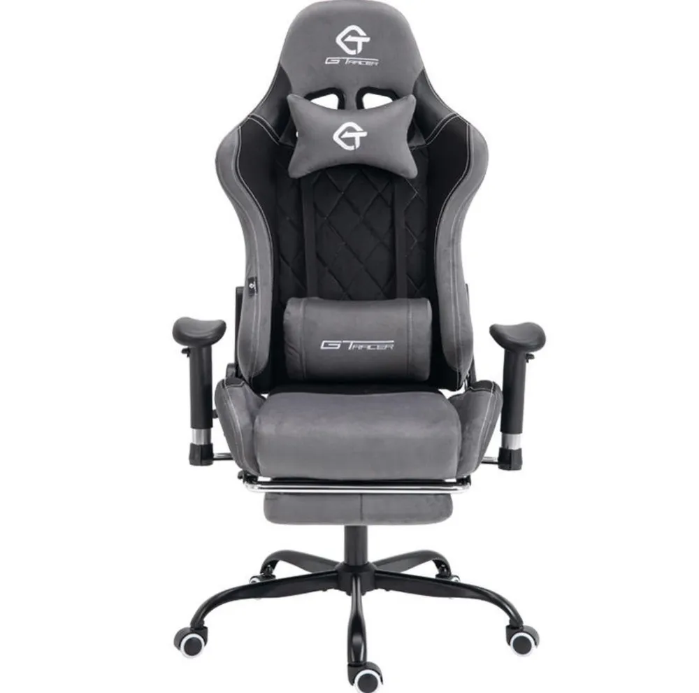 Игровое компьютерное кресло DOMTWO 306, серый