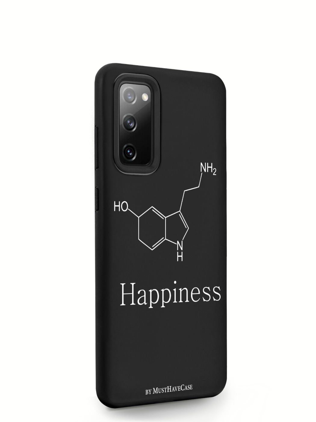 Чехол MustHaveCase для Samsung Galaxy S20 FE Молекула счастья черный