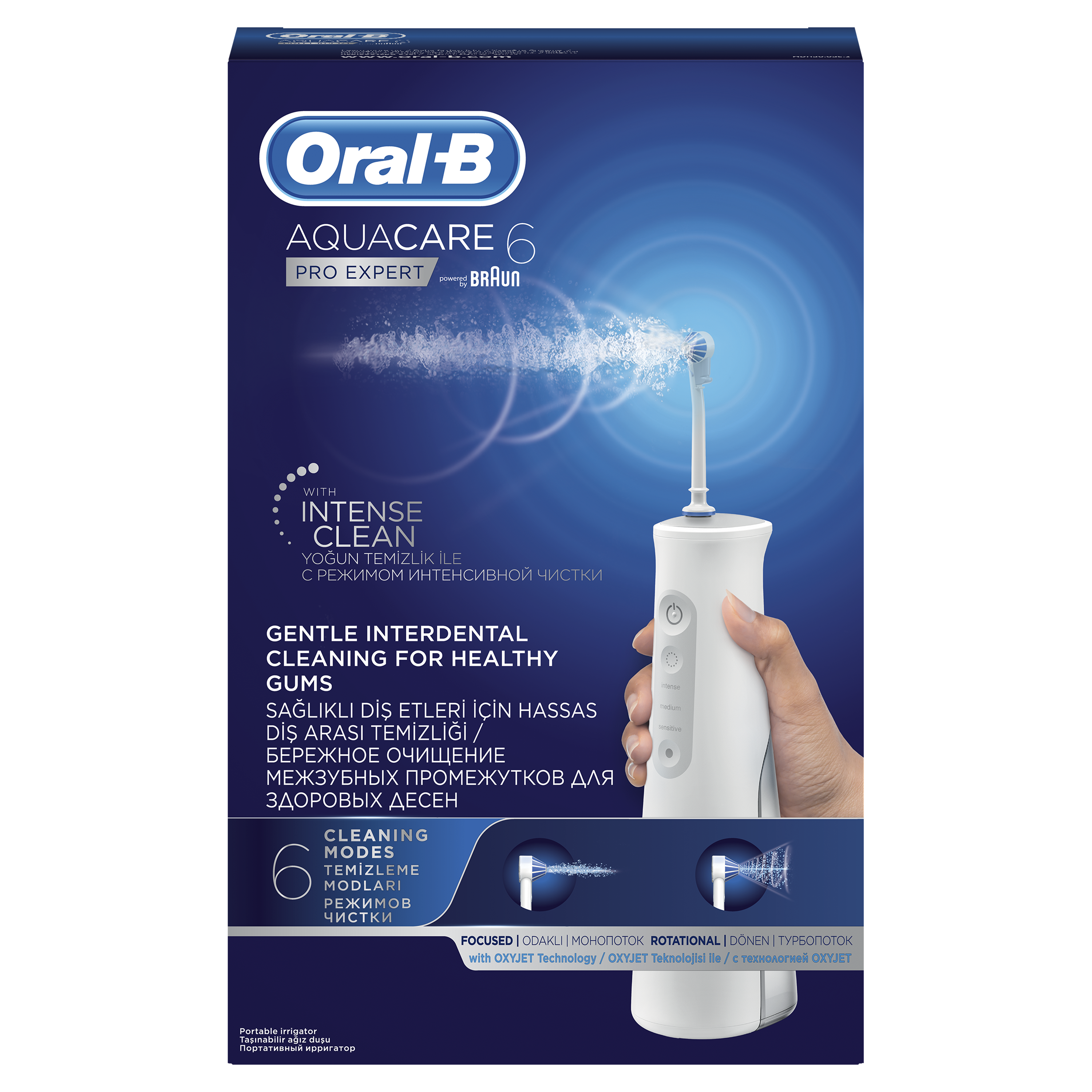 Ирригатор Braun Oral-B Aquacare 6 Pro-Expert MDH20.026.3 White