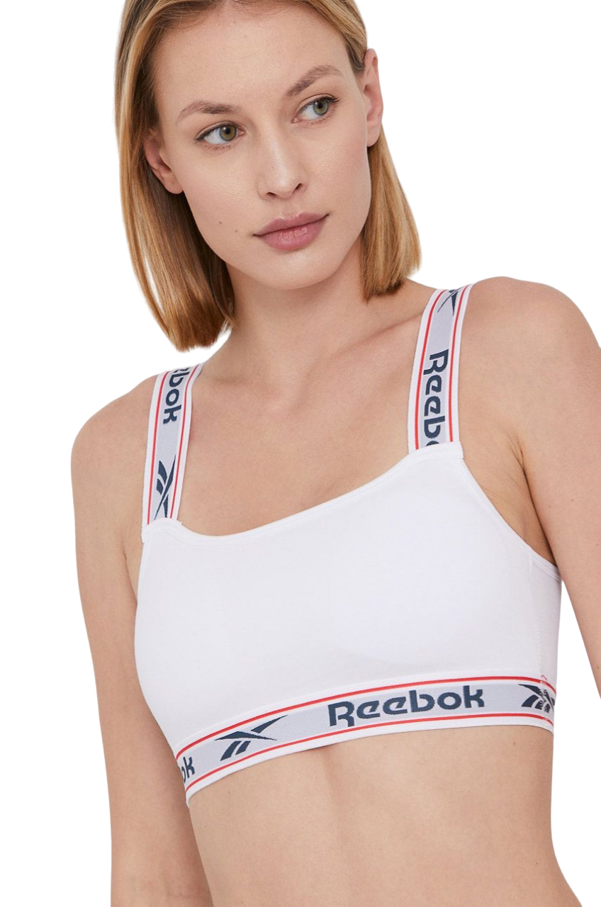 Топ спортивный Reebok для женщин, укороченный, U4_C9482_RBK, белый, XS