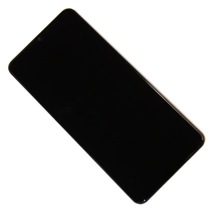 Дисплей для Samsung SM-M127F (Galaxy M12) модуль в сборе с тачскрином <черный> (ОЕМ)