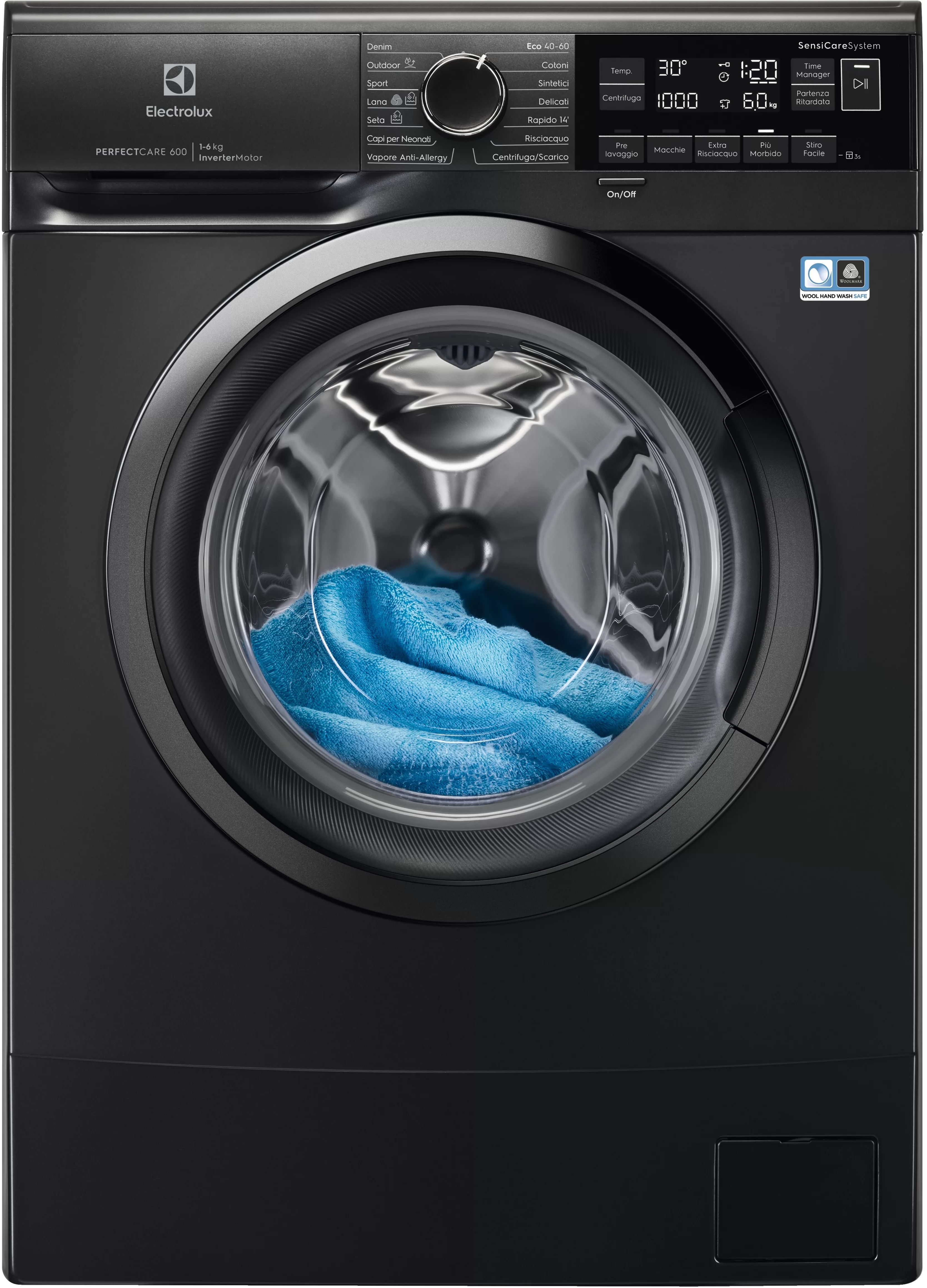 Стиральная машина Electrolux EW6SN406BXI черный