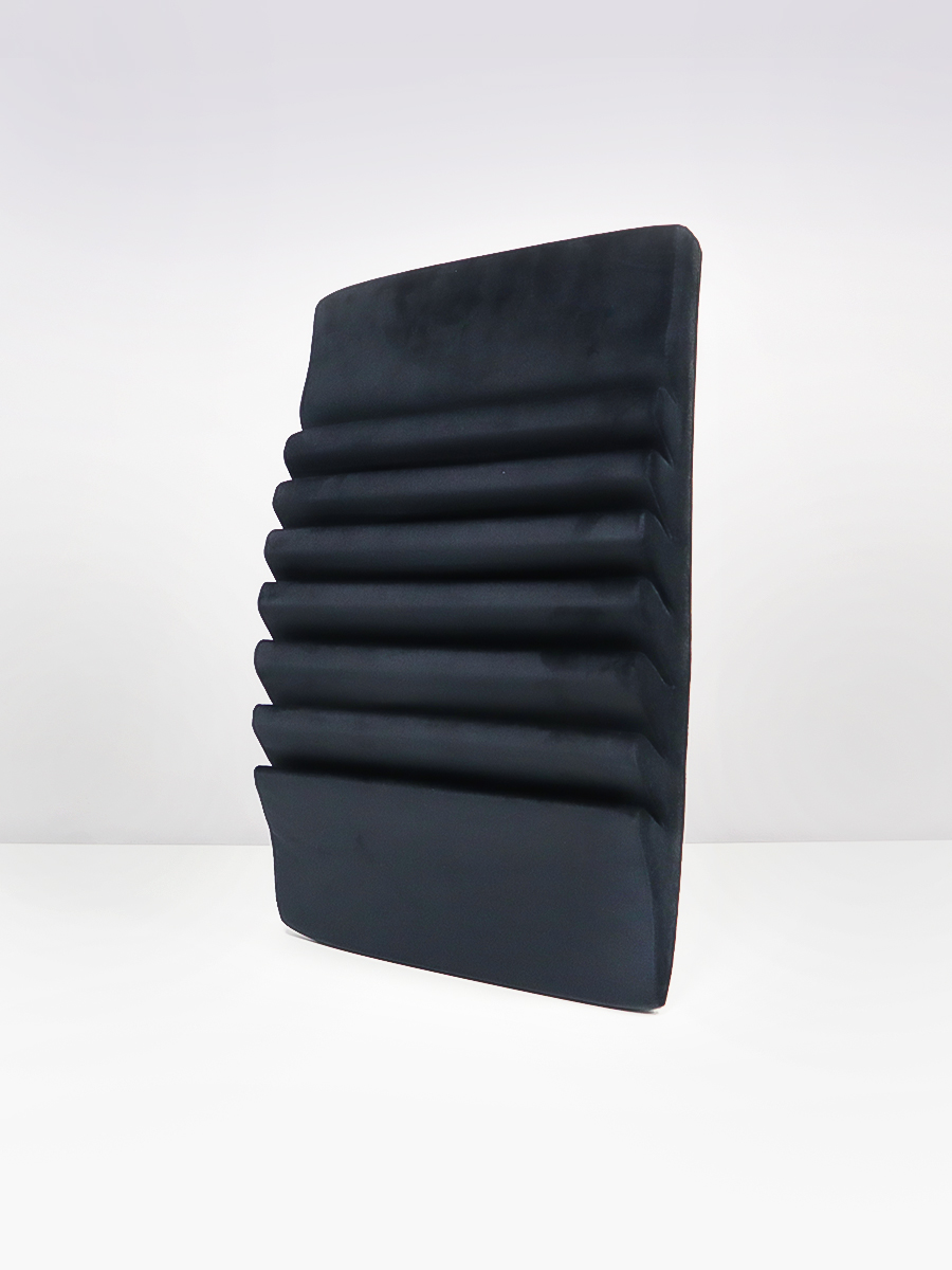 Ортопедическая подушка Detensor Kurt Kienlein для спины, 32x52х7 см, черная