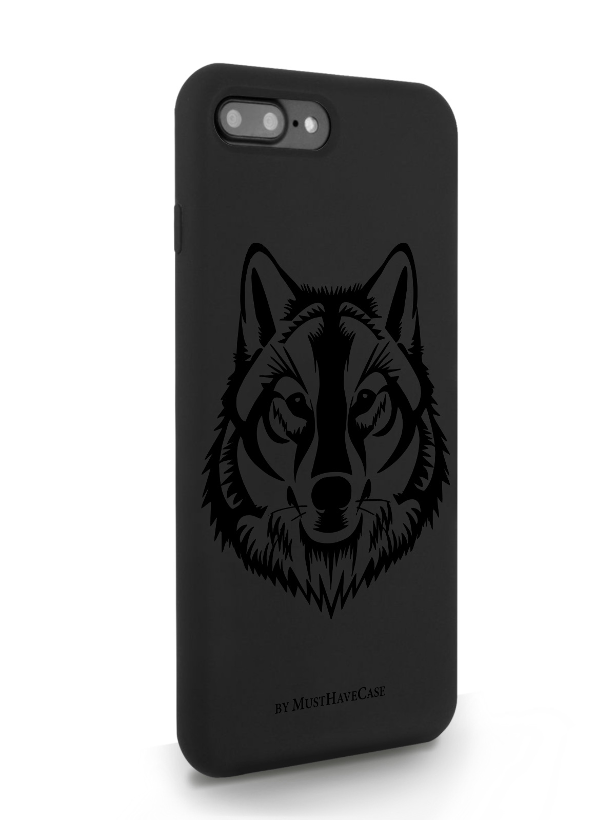 Чехол MustHaveCase для iPhone 7/8 Plus Волк черный