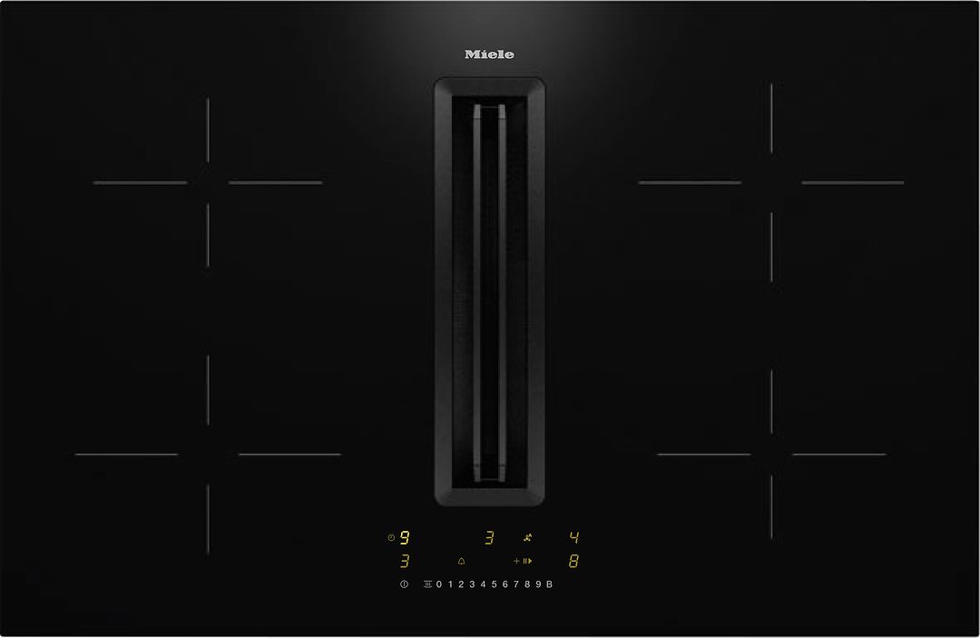 Встраиваемая варочная панель индукционная Miele KMDA 7272 FL-U Silence черный