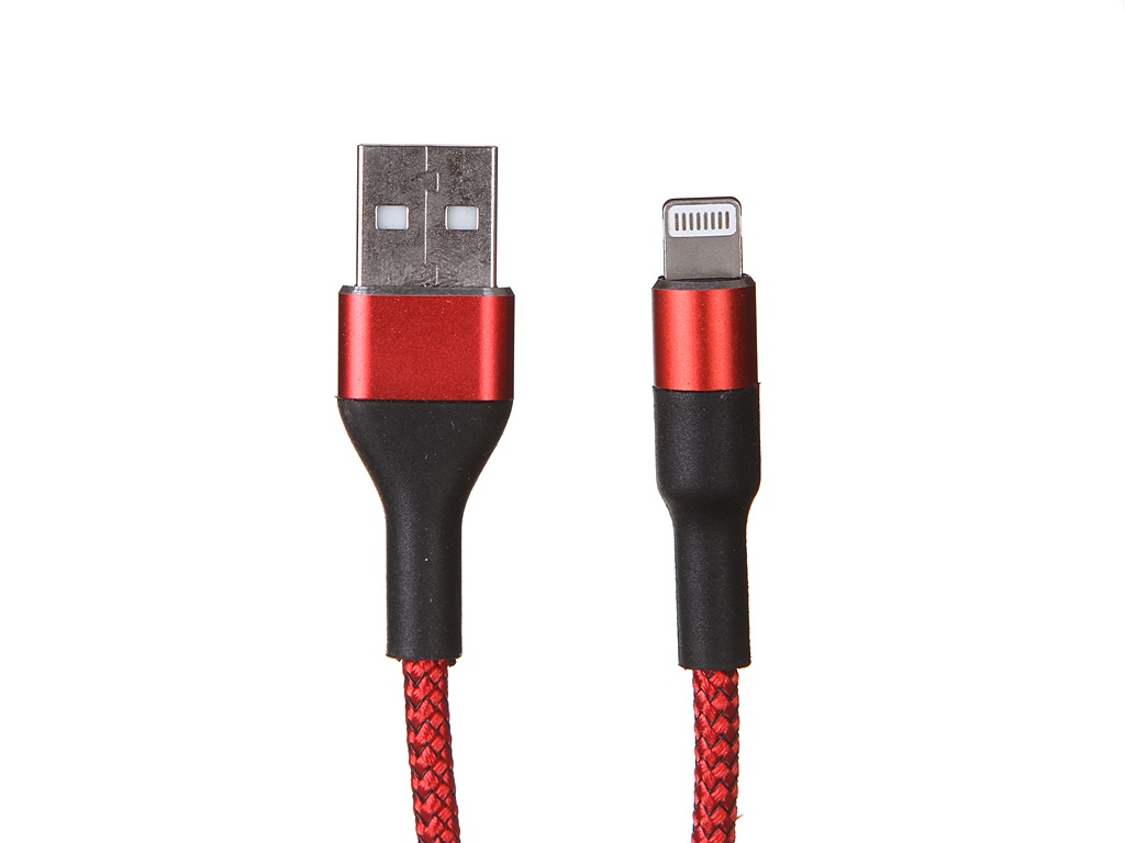 Кабель Media Gadget USB Type A - Lightning вилка-вилка м MGC027NRD