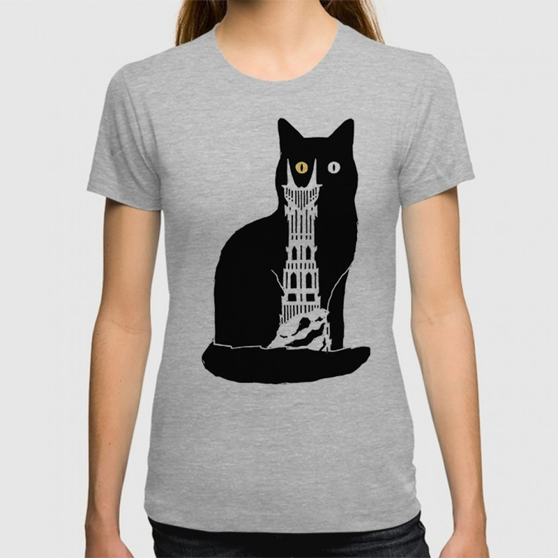 Футболка женская Dream Shirts Влестелин Колец - Всевидящее Око серая L