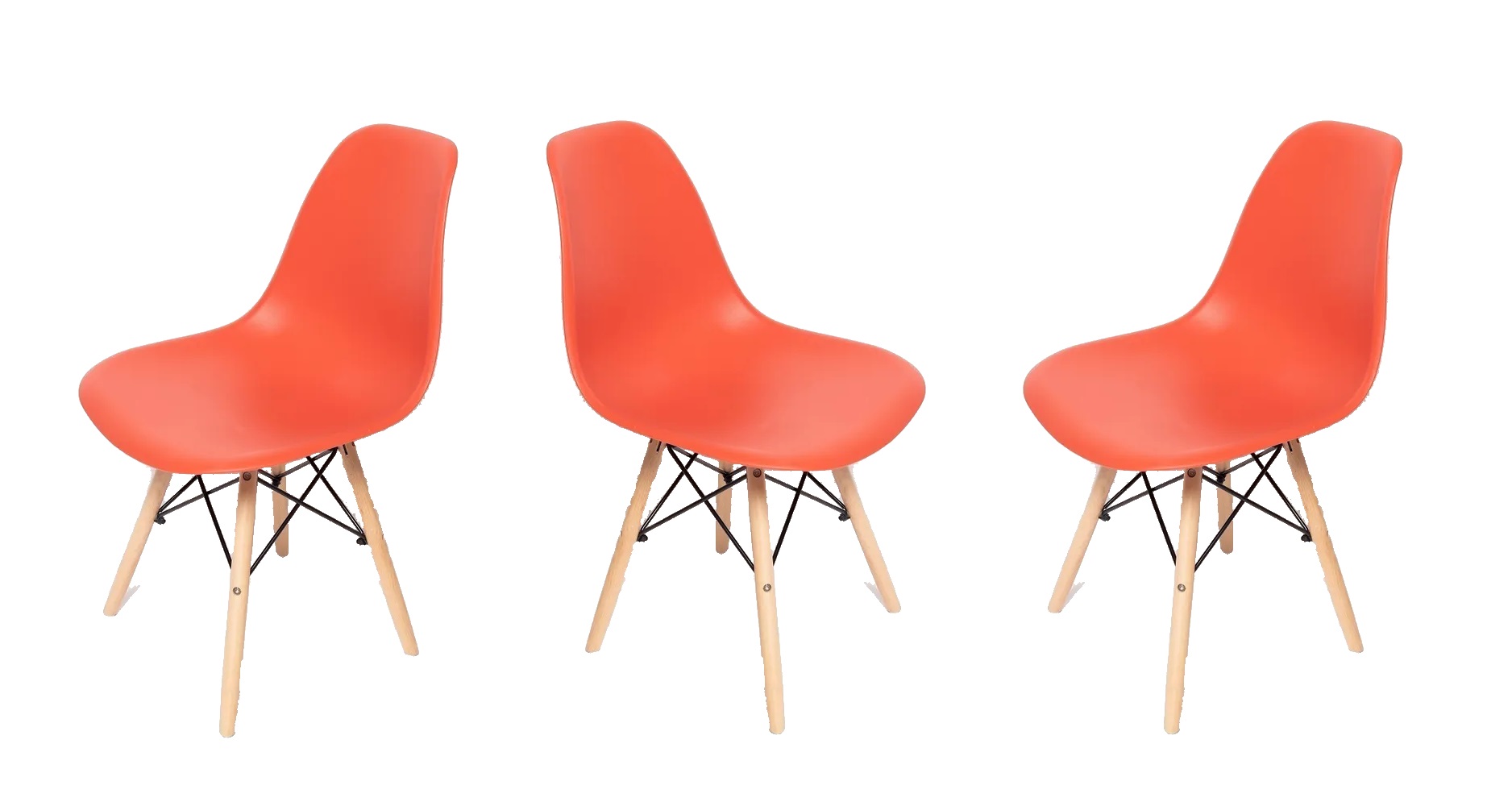 Комплект стульев 3 шт. La Room SC-001, красный