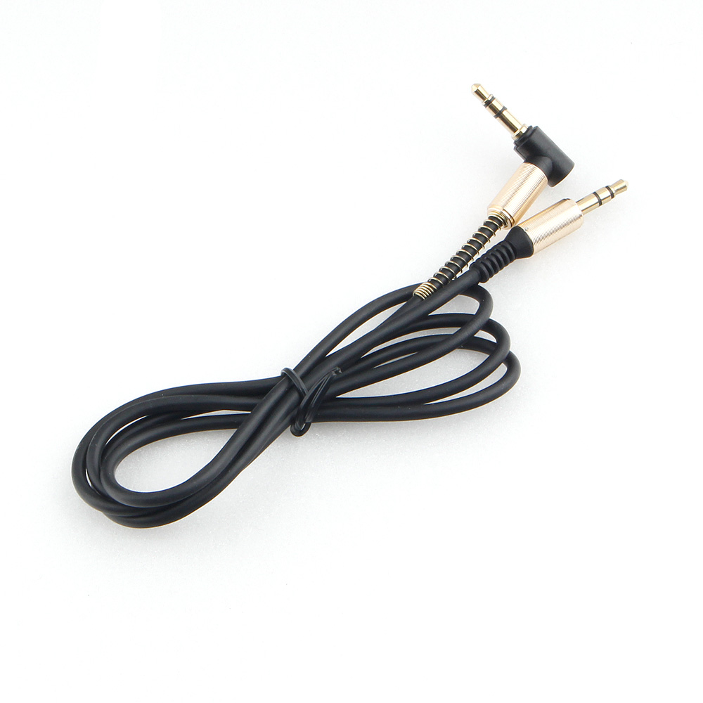 Кабель AUX Cablexpert CCAB-02-35MML-1MB 3.5 mm jack 1м Black